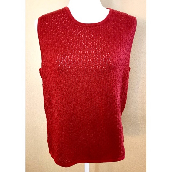 Laura Scott | Tops | Laura Scott Sleeveless Knit Top | Poshmark